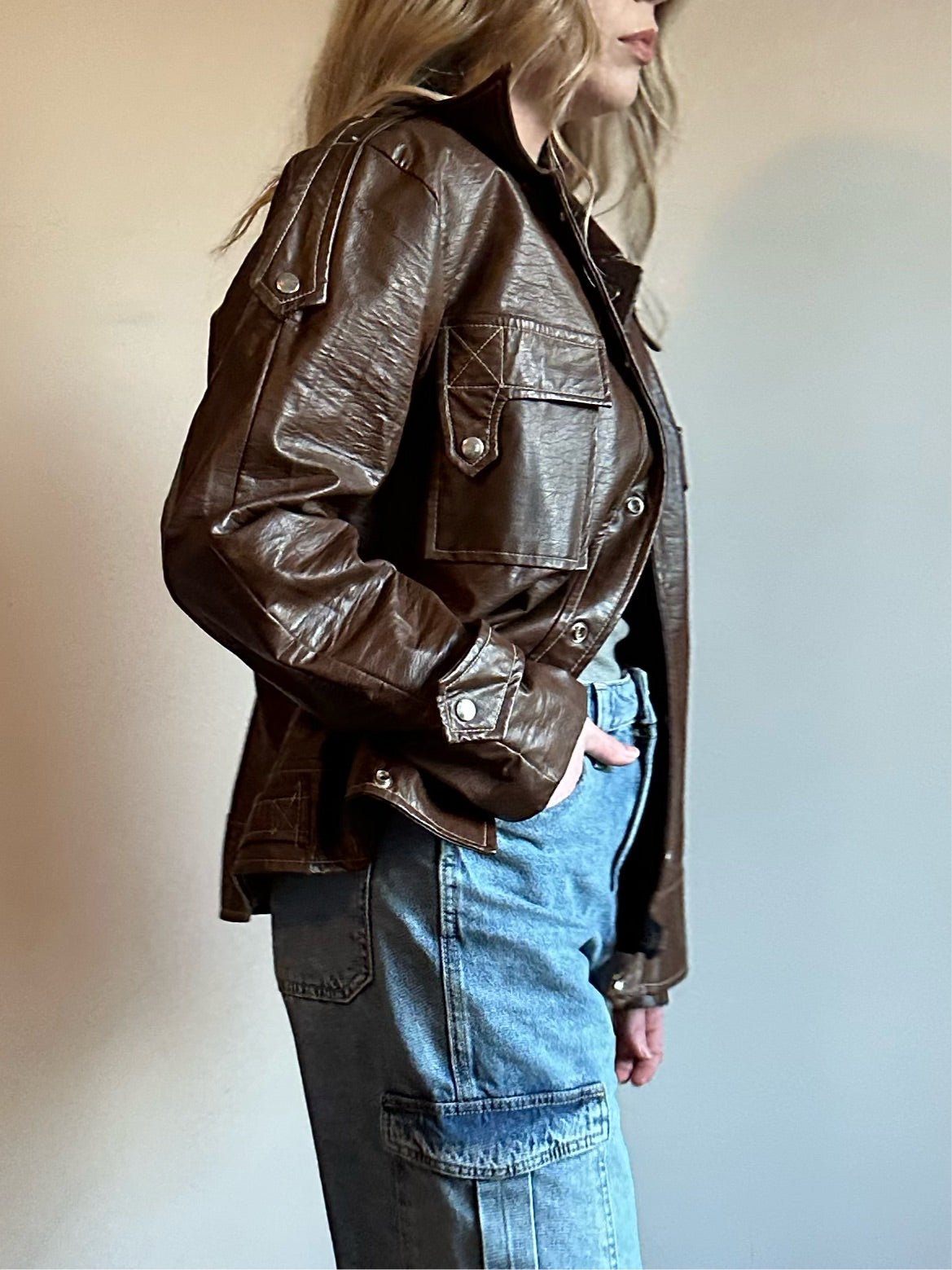 Vintage Unisex PVC Jacket– Clash